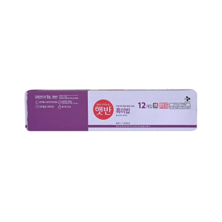 CJ 햇반 흑미밥 210g*12개
